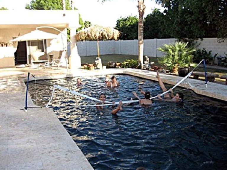 Custom Pool Volleyball Net System | Cobra Net Systems